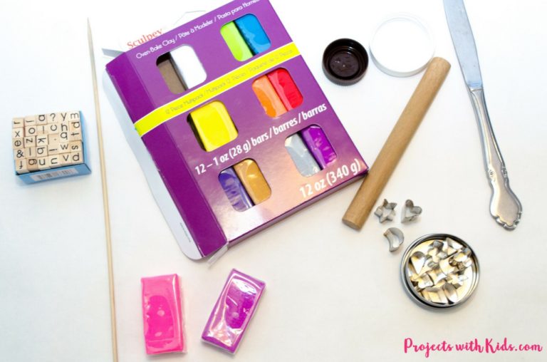 Adorable Polymer Clay Best Friends Necklaces - Projects with Kids
