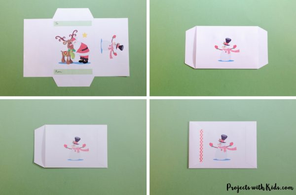 Free Printable Christmas Gift Envelopes - Projects with Kids