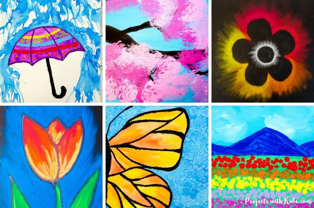 Fun And Creative Spring Art For Kids Projects With Kids Fun And Creative Spring Art For Kids Projects With Kids