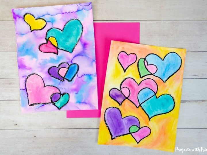 Easy Paintings Of Hearts