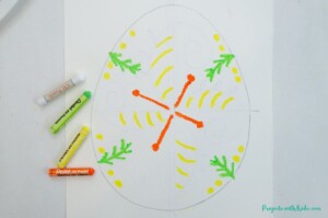 Easy Ukrainian Easter Egg Art Project - Projects with Kids