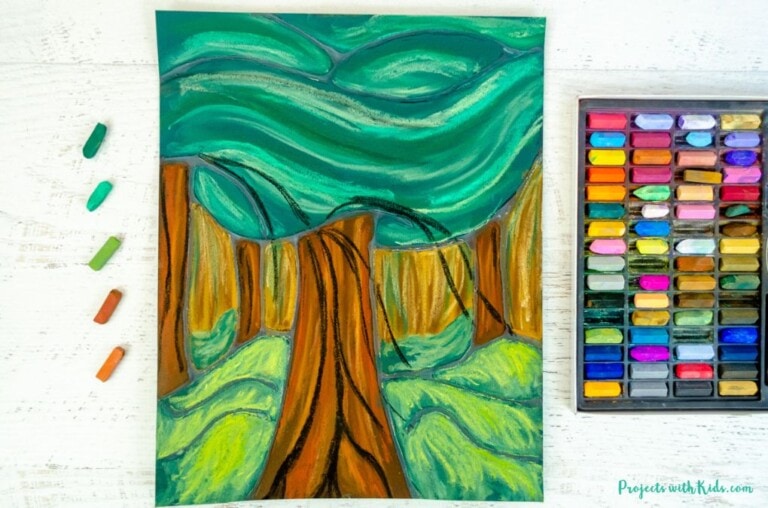 Create an Emily Carr Inspired Art Project with Chalk Pastels - Projects ...