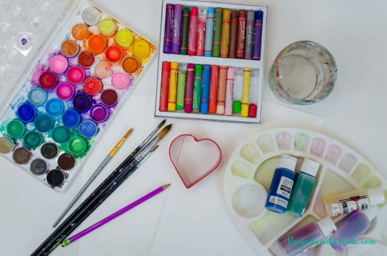 Easy Valentine’s Day Cookie Art Project for Kids - Projects with Kids